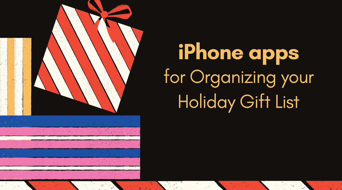 EcoPetites Blog | My favorite iPhone apps for organizing your Holiday